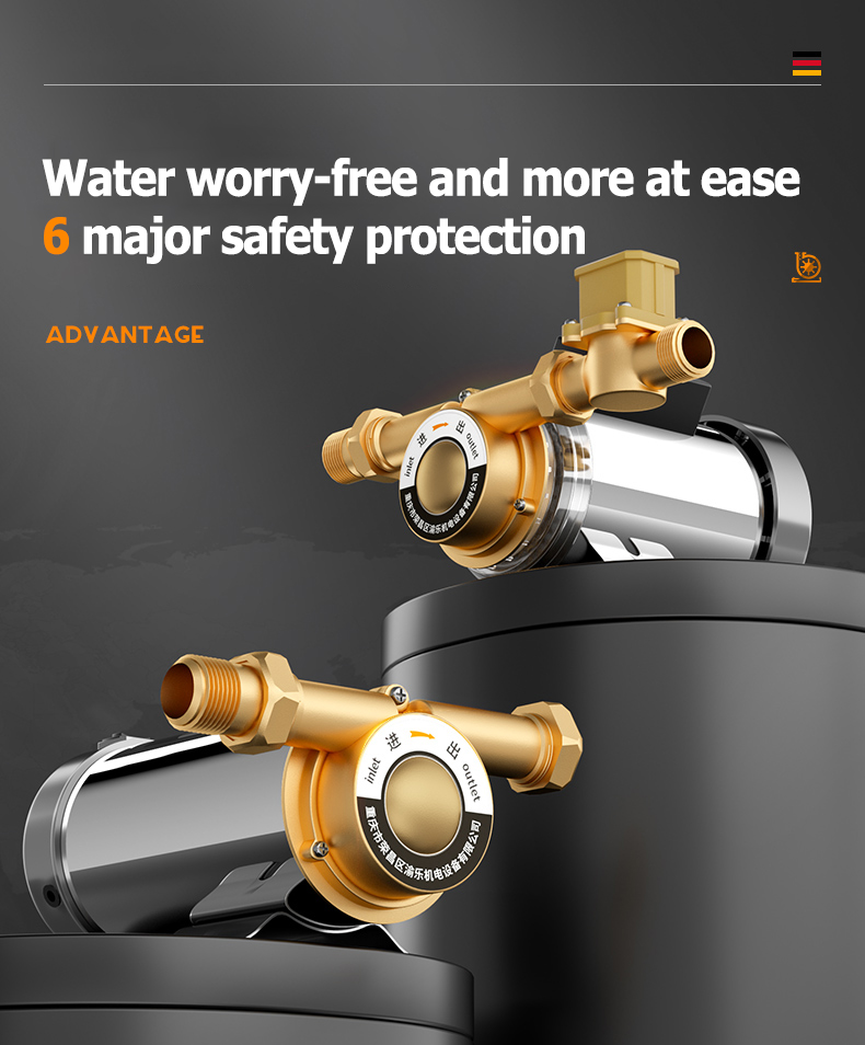 Booster Pump 100W/150W/260W Automatic Home Shower Booster Water Pump ...