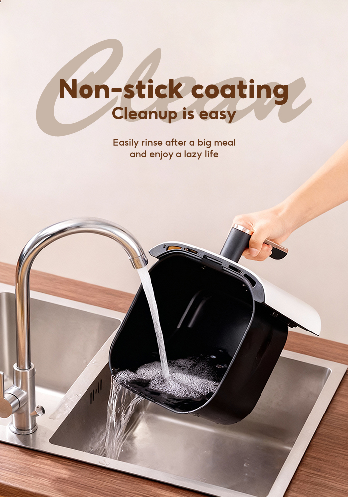 Tixx Air Fryer 8 in 1 Intelligent control inverter 8 Menus+Reheat ...