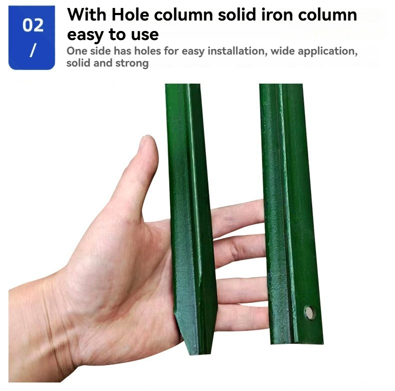 (COD) 1.8/1.5m 10-piece heavy-duty wire mesh fence posts, suitable for ...