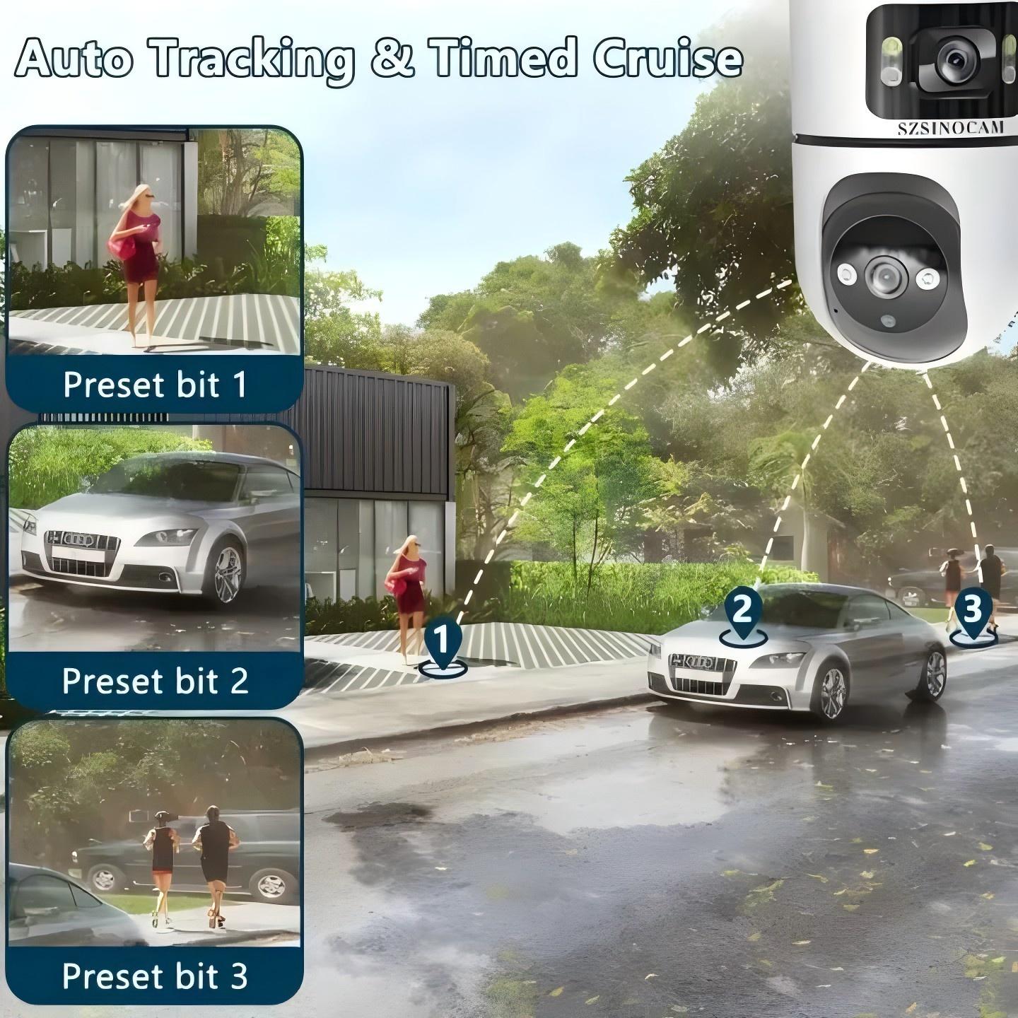 TAPO CCTV Camera 4K Dual Lens Night Vision WIFI Connect Cellphone Buy 1 ...