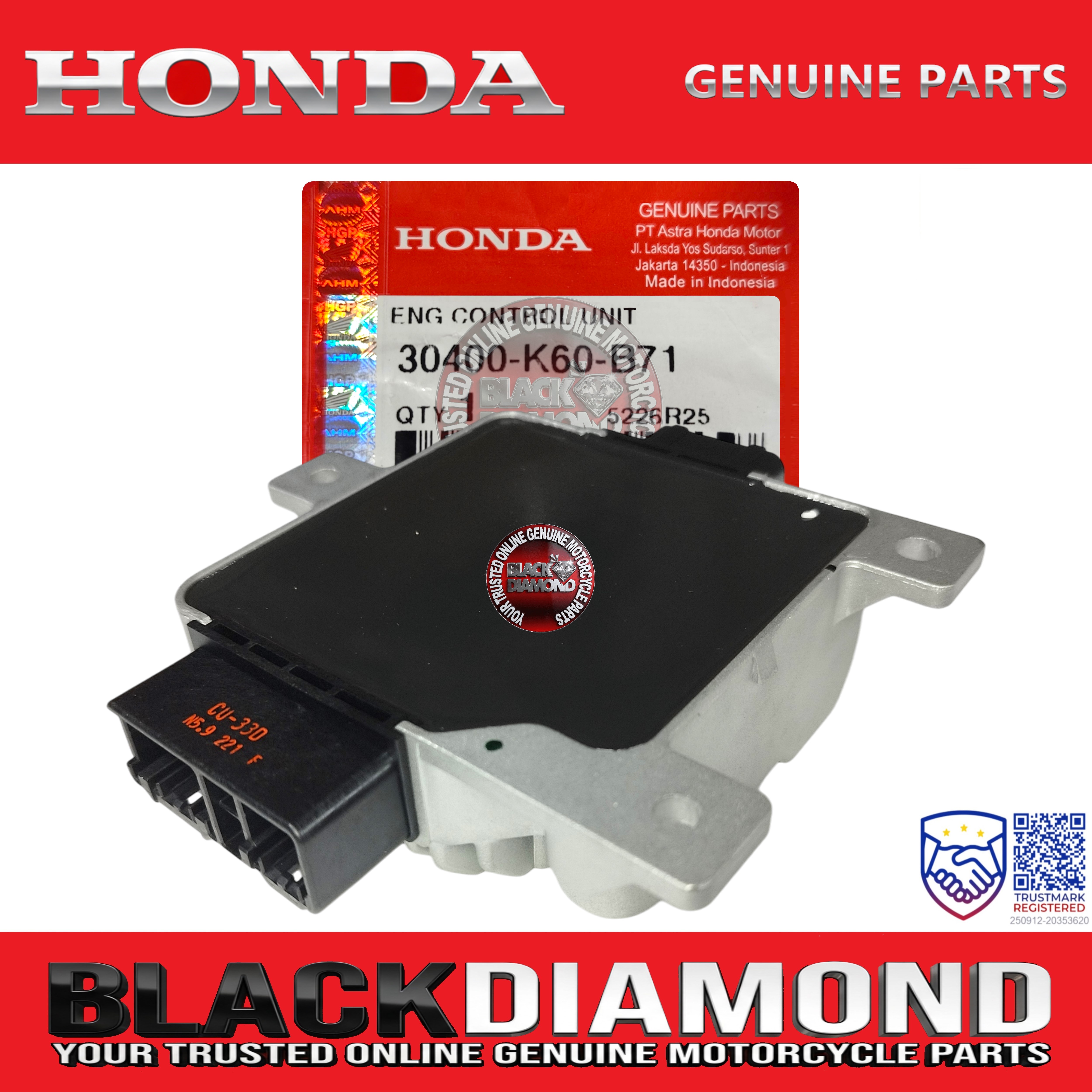 JOEY - ORIGINAL HONDA CLICK 125i V2 GAME CHANGER | CONTROL UNIT, ENGINE ...