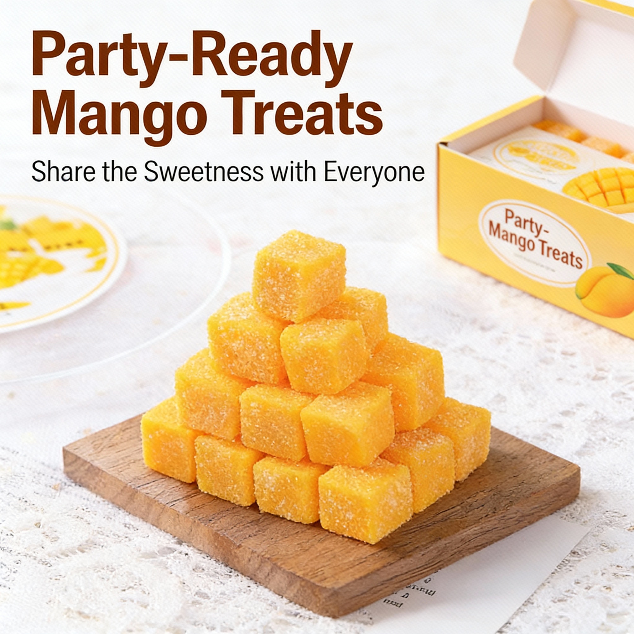 Mango gummy candies, popular snacks, and casual candies for ...