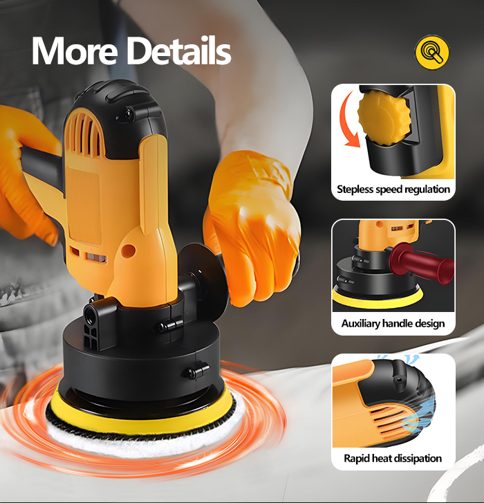 Electric Car Polishing Machine Heavy Duty Car Polisher Buffing Machine ...