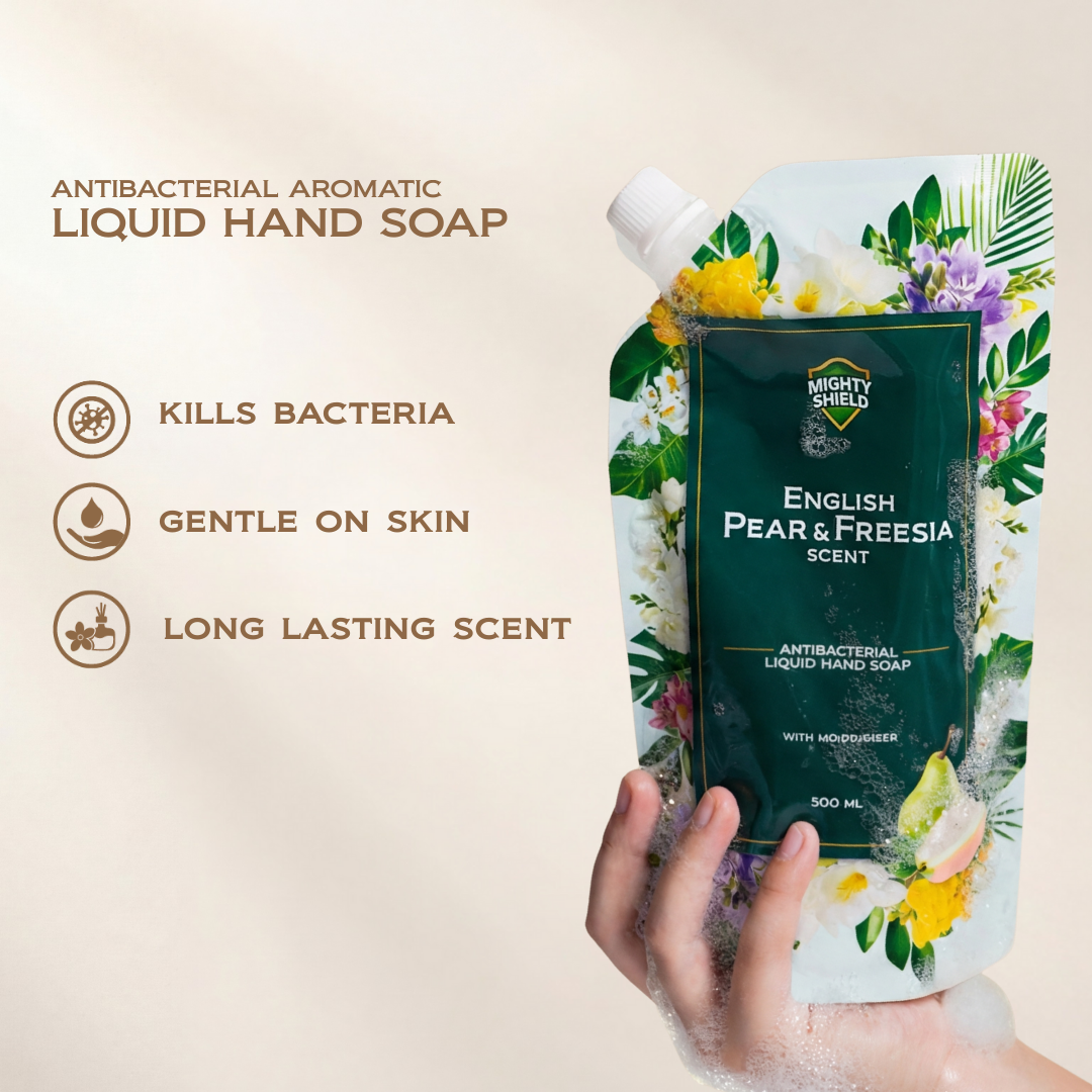 Mighty Shield Antibacterial Liquid Hand Soap - Jo Malone Scent 500mL ...