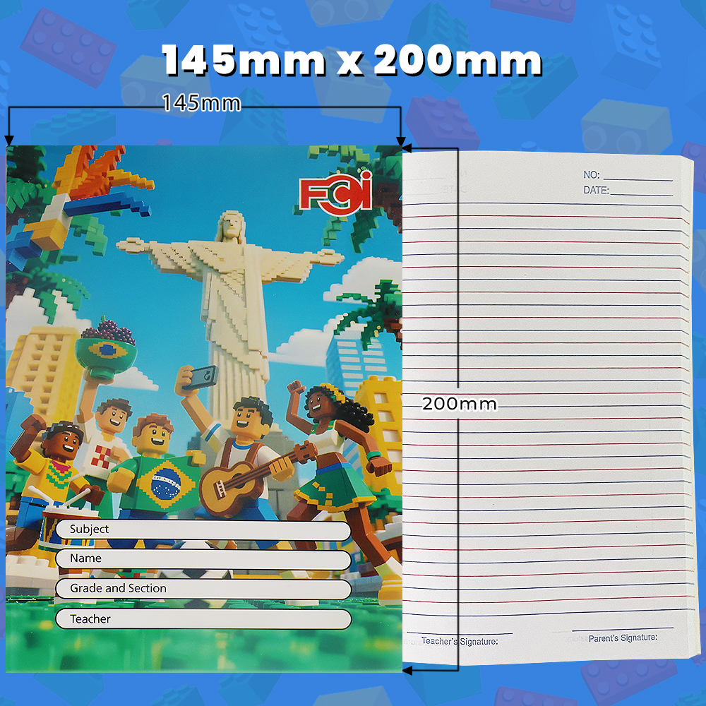 FCI Writing Notebook, New Assorted School Supplies10pcsx80s Design for ...