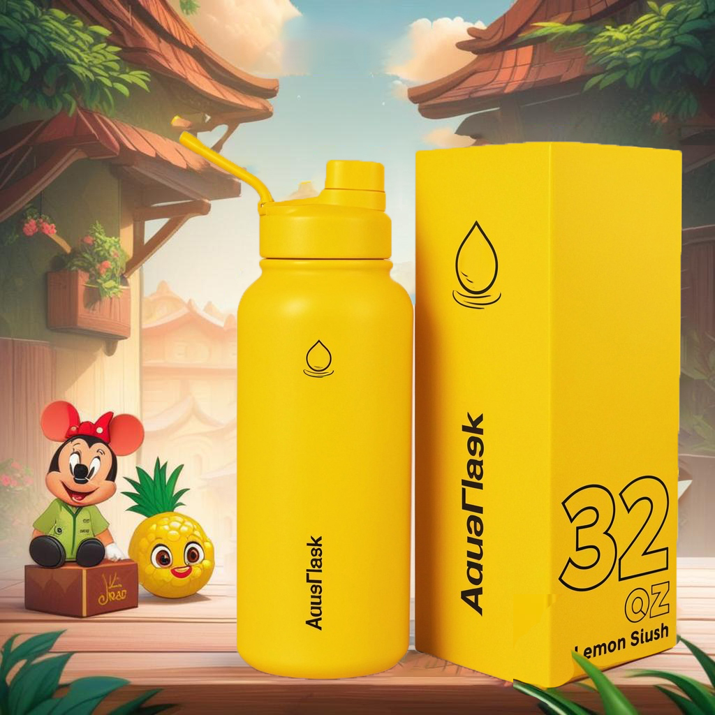 Agua Tumbler Flask 22oz 32oz 40oz Hot And Cold Water Bottle Original ...