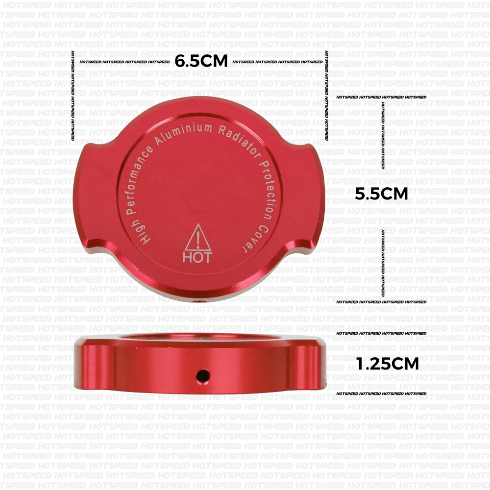 Radiator Cap Cover Full CNC Universal For Motorcycle Water Tank Cover ...