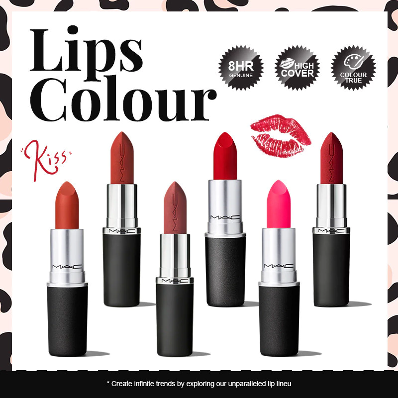 NEW MAC MACXIMAL Silky Matte Lipstick Lconic With 12 hours Comfortable ...