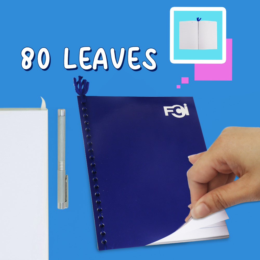FCI Writing Notebook, Compo, Spiral, Yarn Notebook Neon Random Color ...