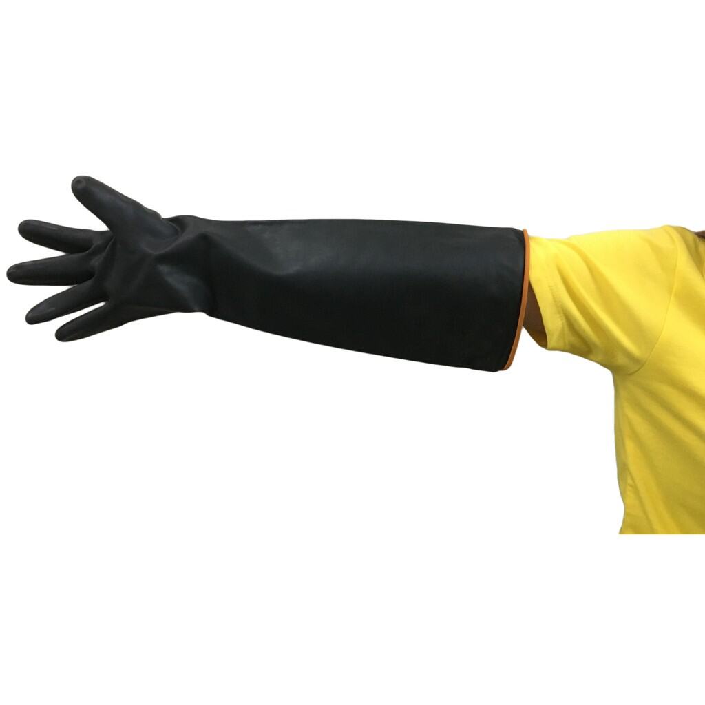Protective Rubber Gloves Resistant to Muriatic Acid | Shopee Philippines
