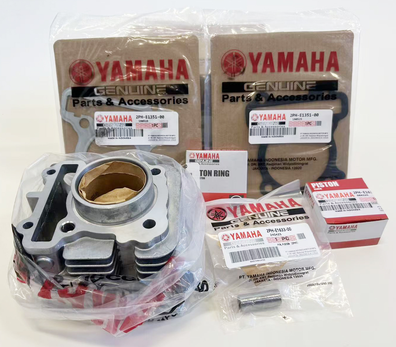 Cylinder Block Assy For Yamaha Sniper 150 V1 / V2 Complete set Assy ...