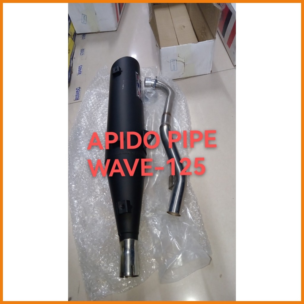APIDO Muffler Pipe for Aerox V2/Nmax V2/Xrm 125/110/Raider 150/Click V2 ...