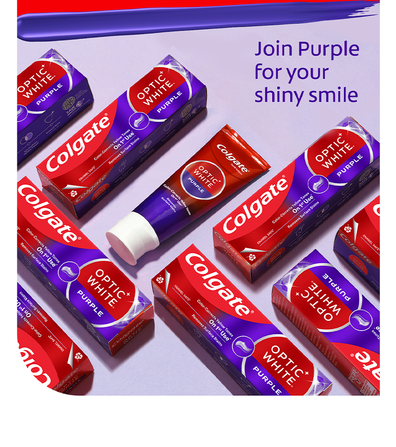 [BUY 2, FREE 2] Colgate Optic White Purple 100g x2 + Total Toothpaste ...