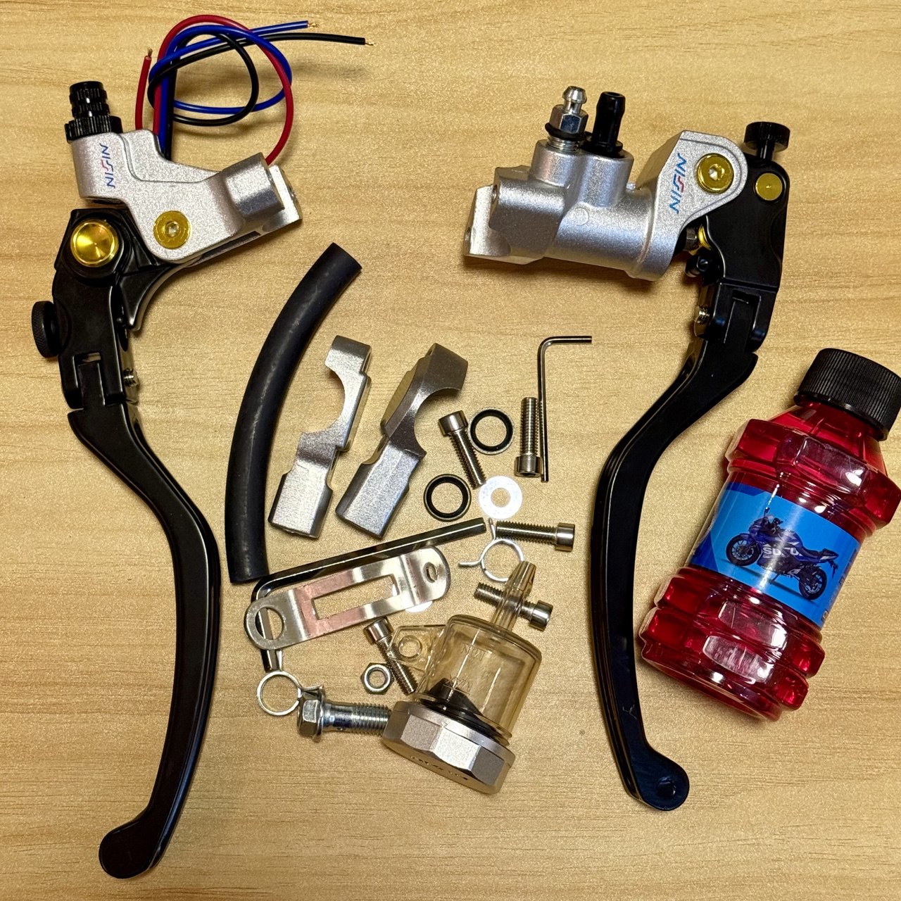 NISSIN BRAKE MASTER LEFT AND RIGHT (UNIVERSAL) | Shopee Philippines