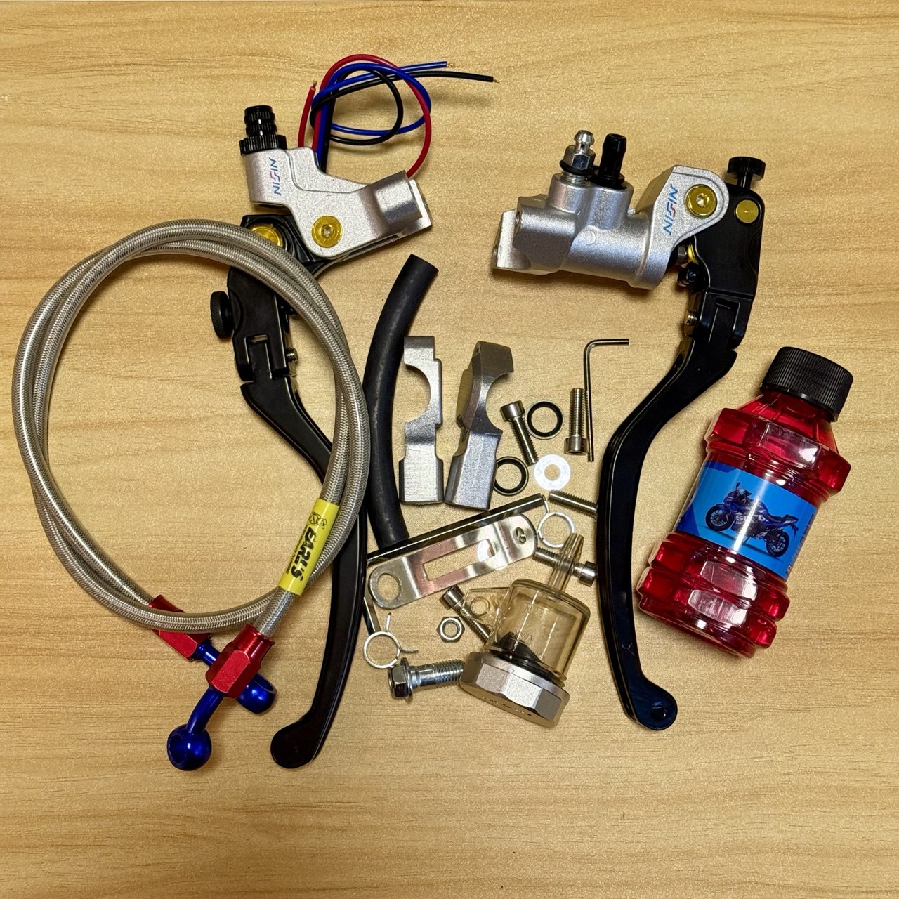 NISSIN BRAKE MASTER LEFT AND RIGHT (UNIVERSAL) | Shopee Philippines