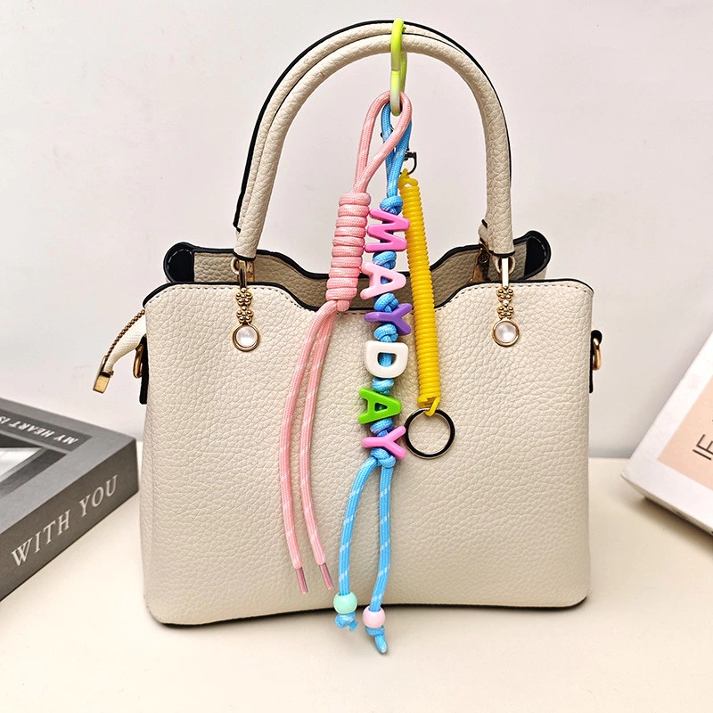 Color Braided Lanyard Keychain Knot Nylon Rope for Car Backpack Strap ...