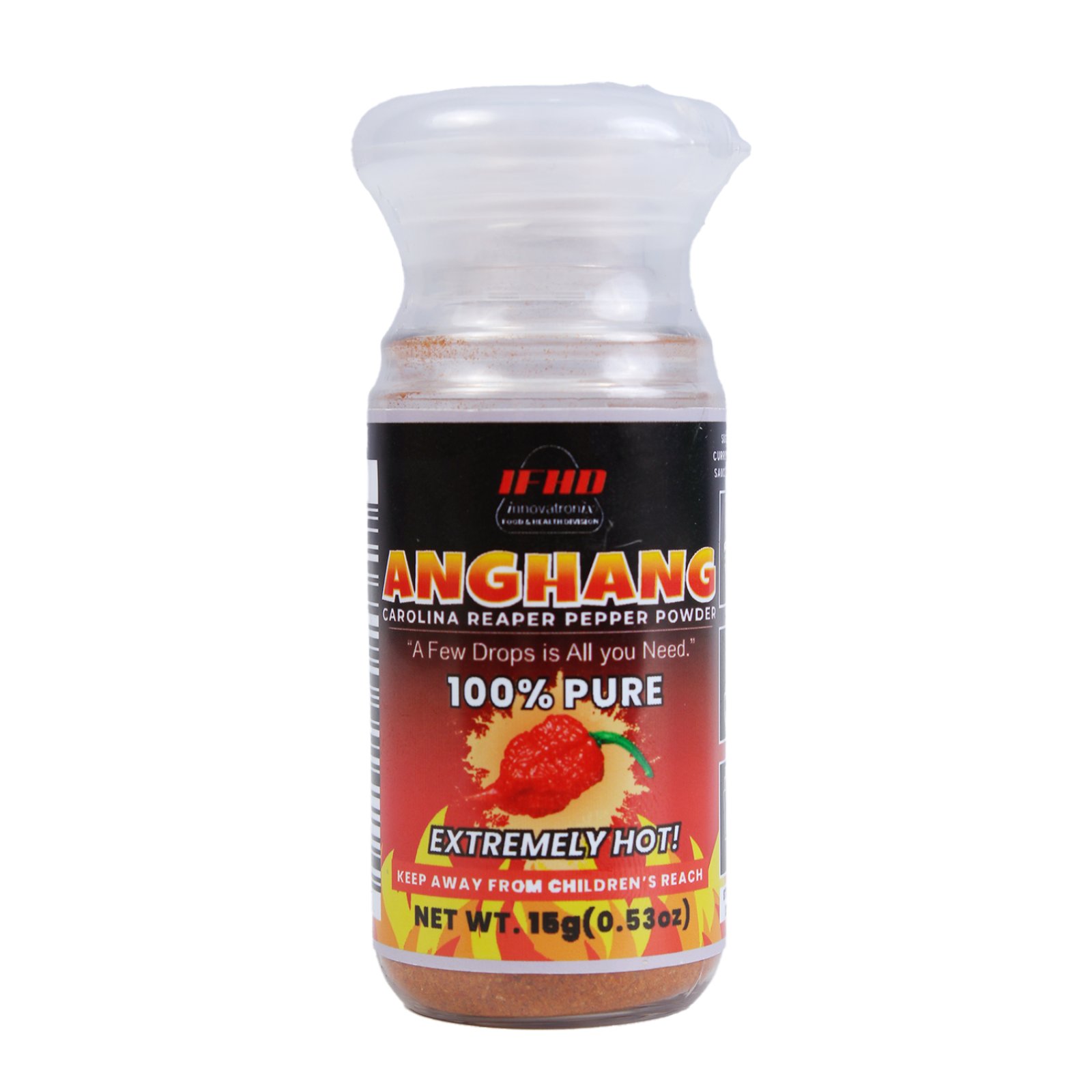 15g Anghang Carolina Reaper Pepper Powder – 100% Pure Super Hot Spice ...