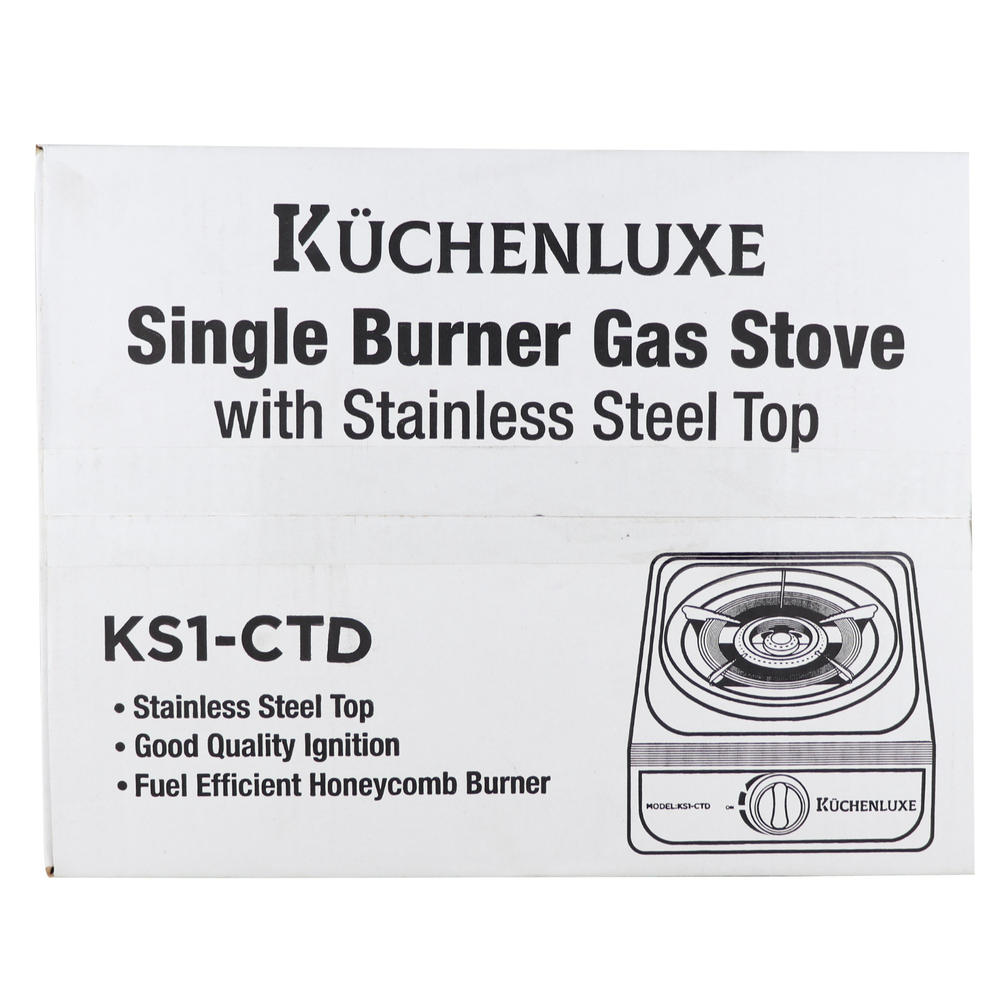 Kuchenluxe Single Burner Gas Stove KS1-CTD | Shopee Philippines
