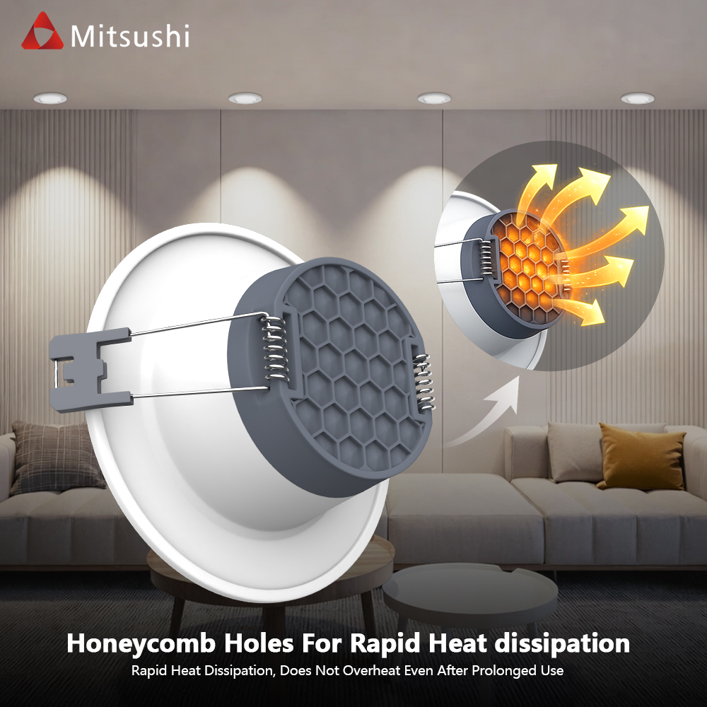 Mitsushi LED 5W/6W Golden /Silver Gold Popular Internet Celebrity Tube ...