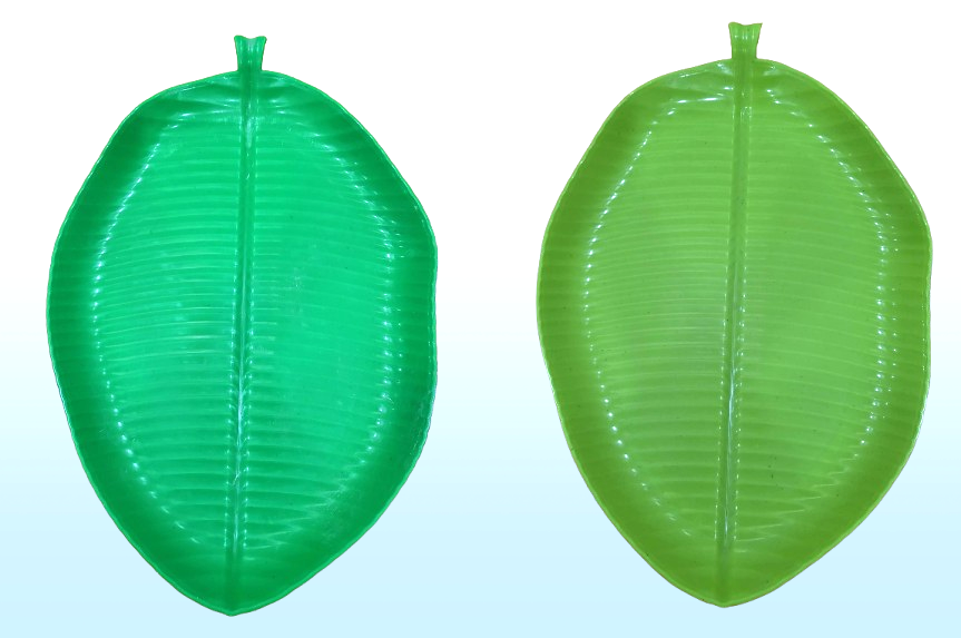 Leaf Design Big Inasal Dahon Tray 15 to 18 Inches BBQ Plate Fruit ...