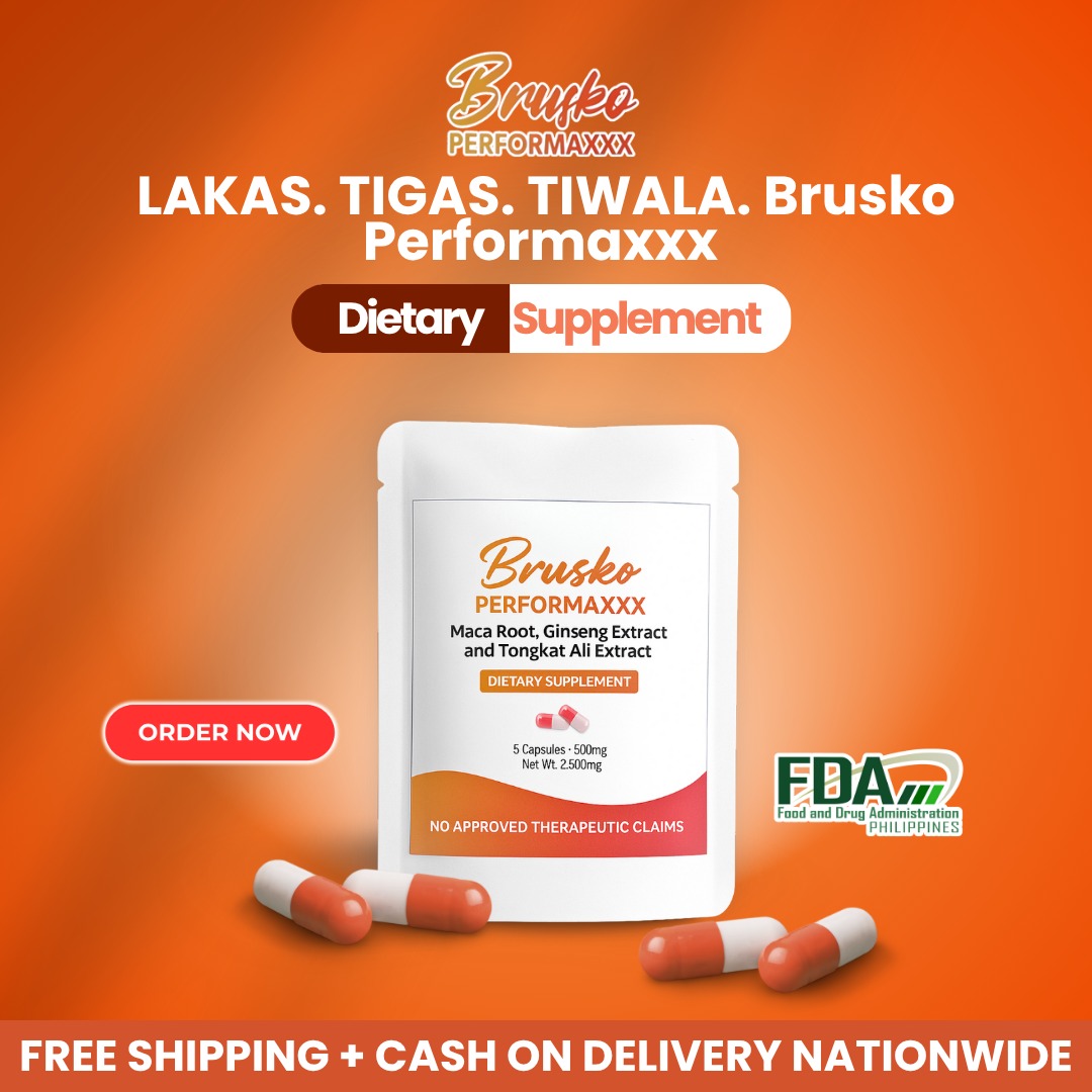Brusko Performaxxx Capsule Herbal Food Supplement for Daily Routine ...