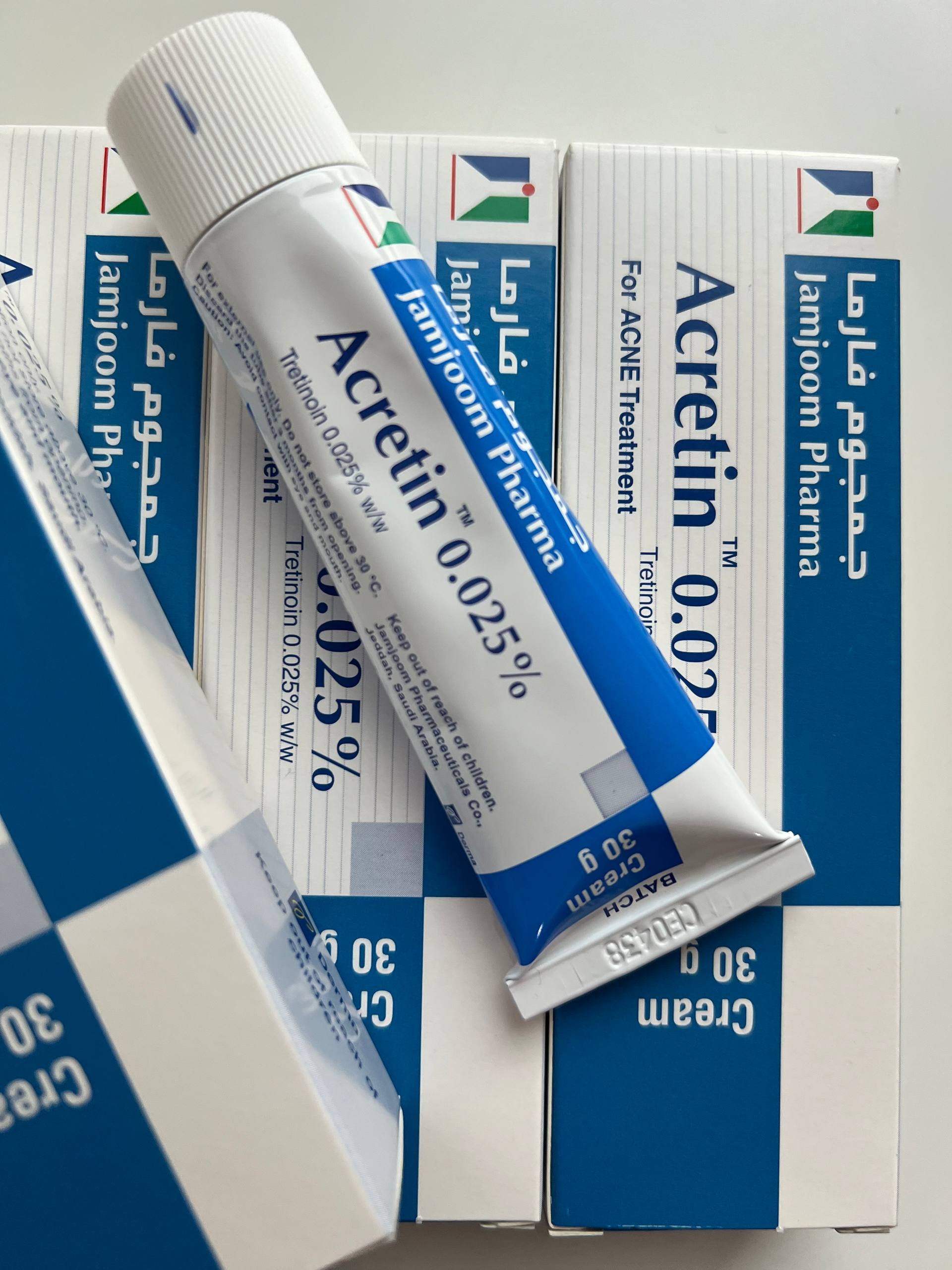 NEW STOCKS EXPIRY Acre-etin 0.025 for Acne Treatment, Dark Spots, Fine ...