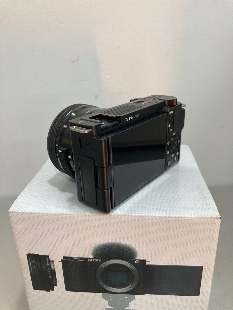 SECOND HAND SONY ZV-E10 CAMERA GOOD CONDITION | Shopee Philippines