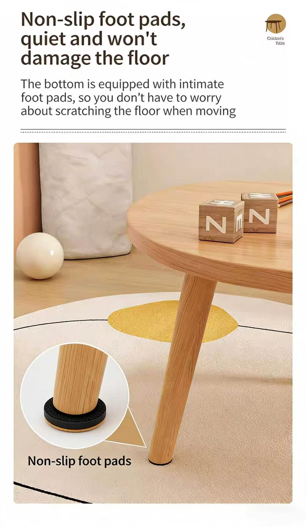 ‼️COD‼️Simple Coffee Table Modern Small Waterproof Sofa Center Table ...