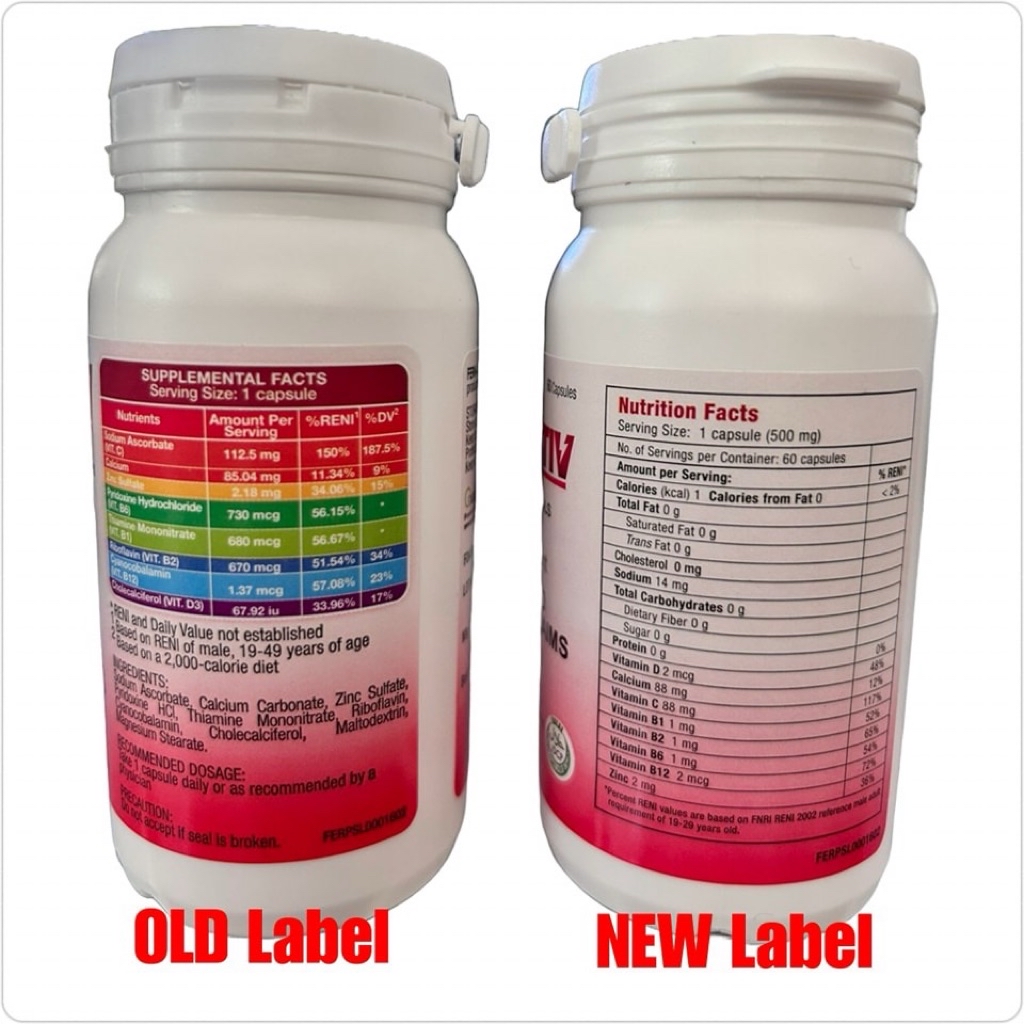 Active Multi Vitamin B-Complex 60, Vitamin D3 60/120 and MilkCalcium 60 ...