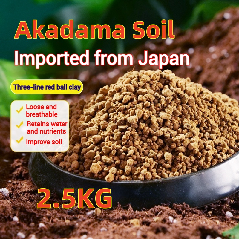 2.5KG Akadama Soil Premium Bonsai Soil Triple Line Soils from Japan ...