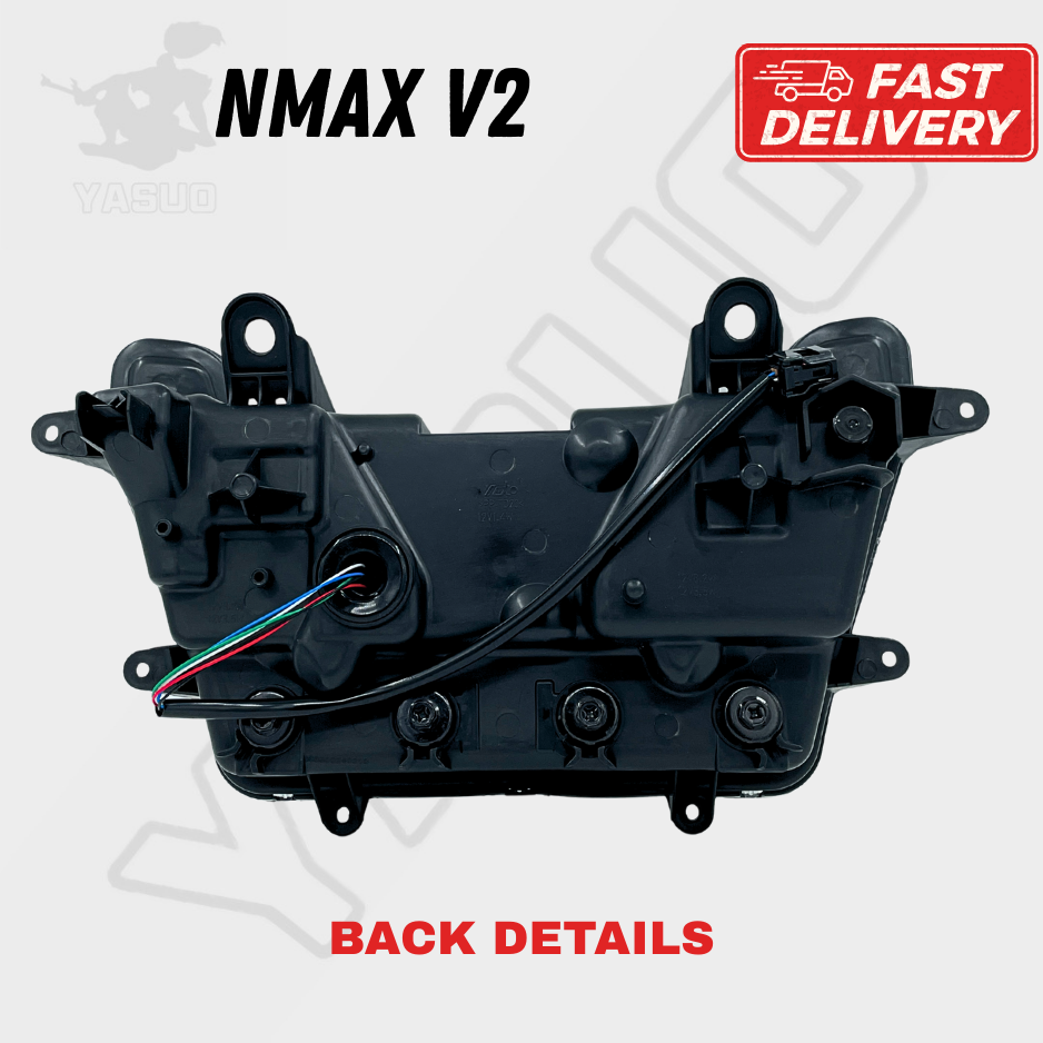 Motorcycle Headlight Assembly for Yamaha NMAX V2 (2020–2023) | Shopee ...