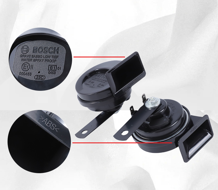 Bosch EC6 Dual Compact Horn 12Volts 400/500HZ For Car Aad Motorcycle ...