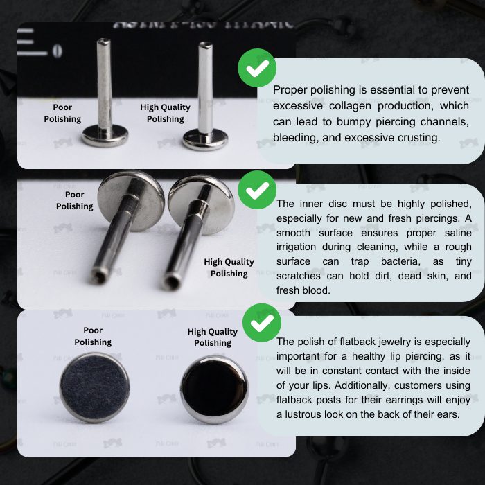 FiBiCandy NSR0003 Nisha ASTM F136 Titanium Piercing Bezel CZ Nose Screw ...