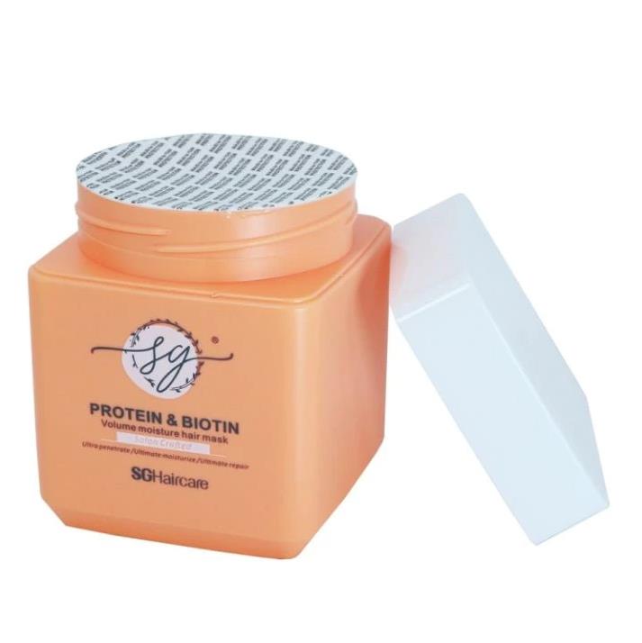 Sakura SG Protein & Biotin Hair Mask 500ml Volume + Moisture Salon ...