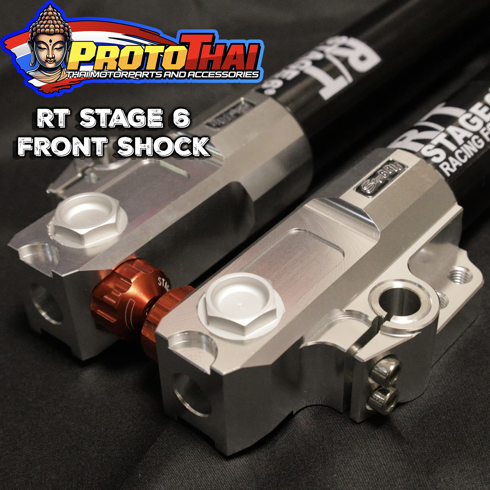 RT STAGE 6 FRONT SHOCK UNIVERSAL PREMIUM | Shopee Philippines