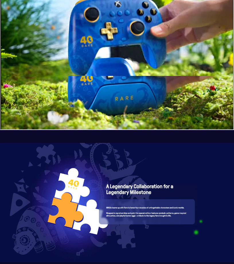 8Bitdo Ultimate 3-Mode Controller For Xbox + Game Pass Code (Rare) (81HB) | Shopee Philippines