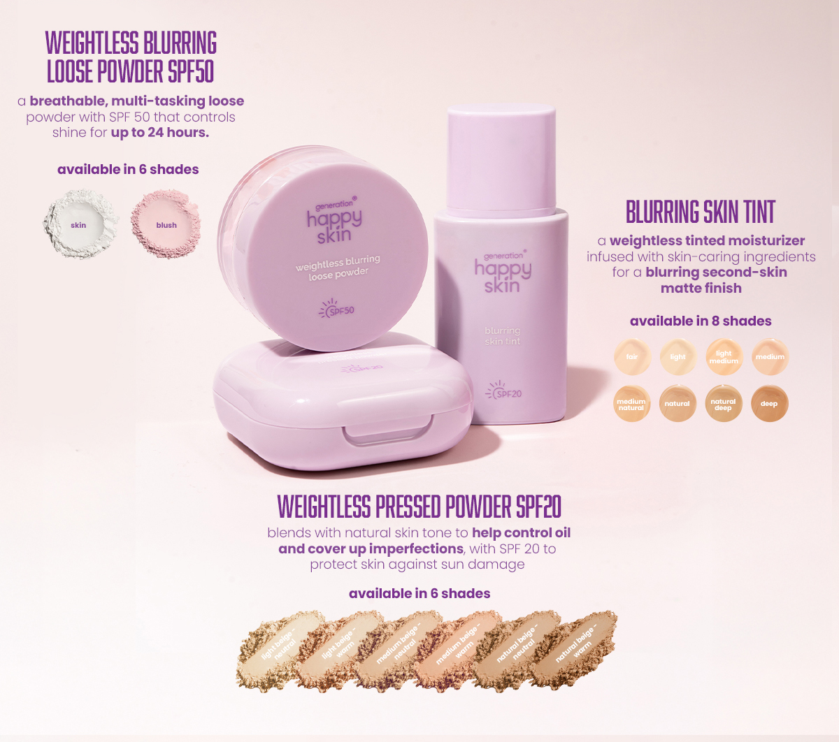 Generation Happy Skin Blurring Skin Tint SPF 20 | Shopee Philippines