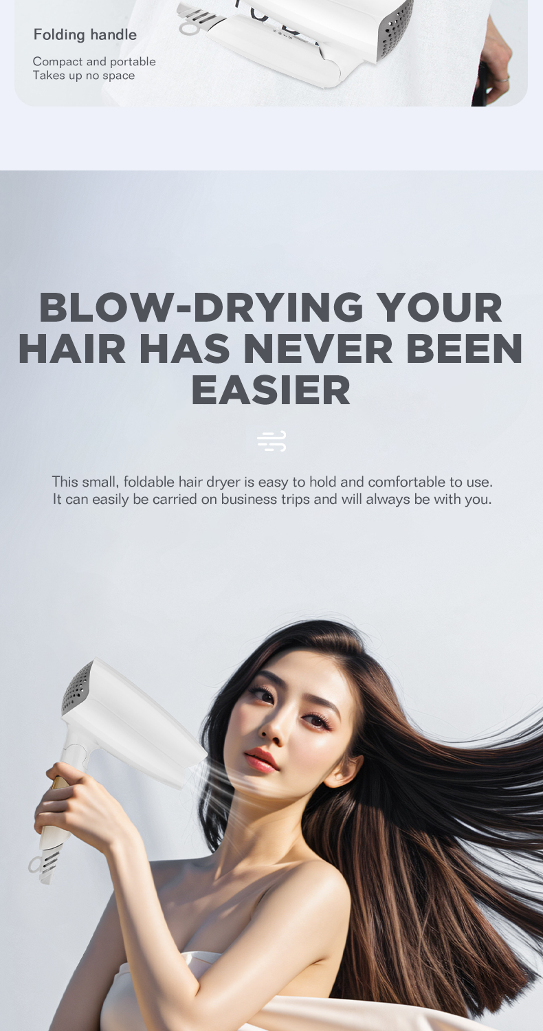 Dreepor Professional Salon Blower Hair Dryer Hair Blower Quick Dry High ...