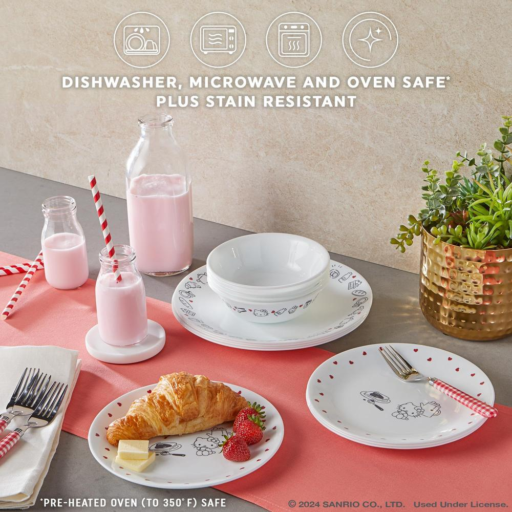 CORELLE Tableware Series Plate Bowl Hello Kitty | Shopee Philippines