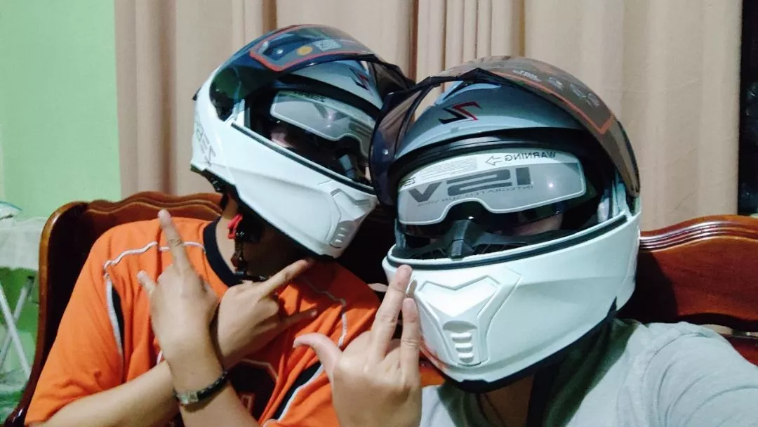 ZEBRA couple helmet modular helmet full face dual visor For Motorcycle ...