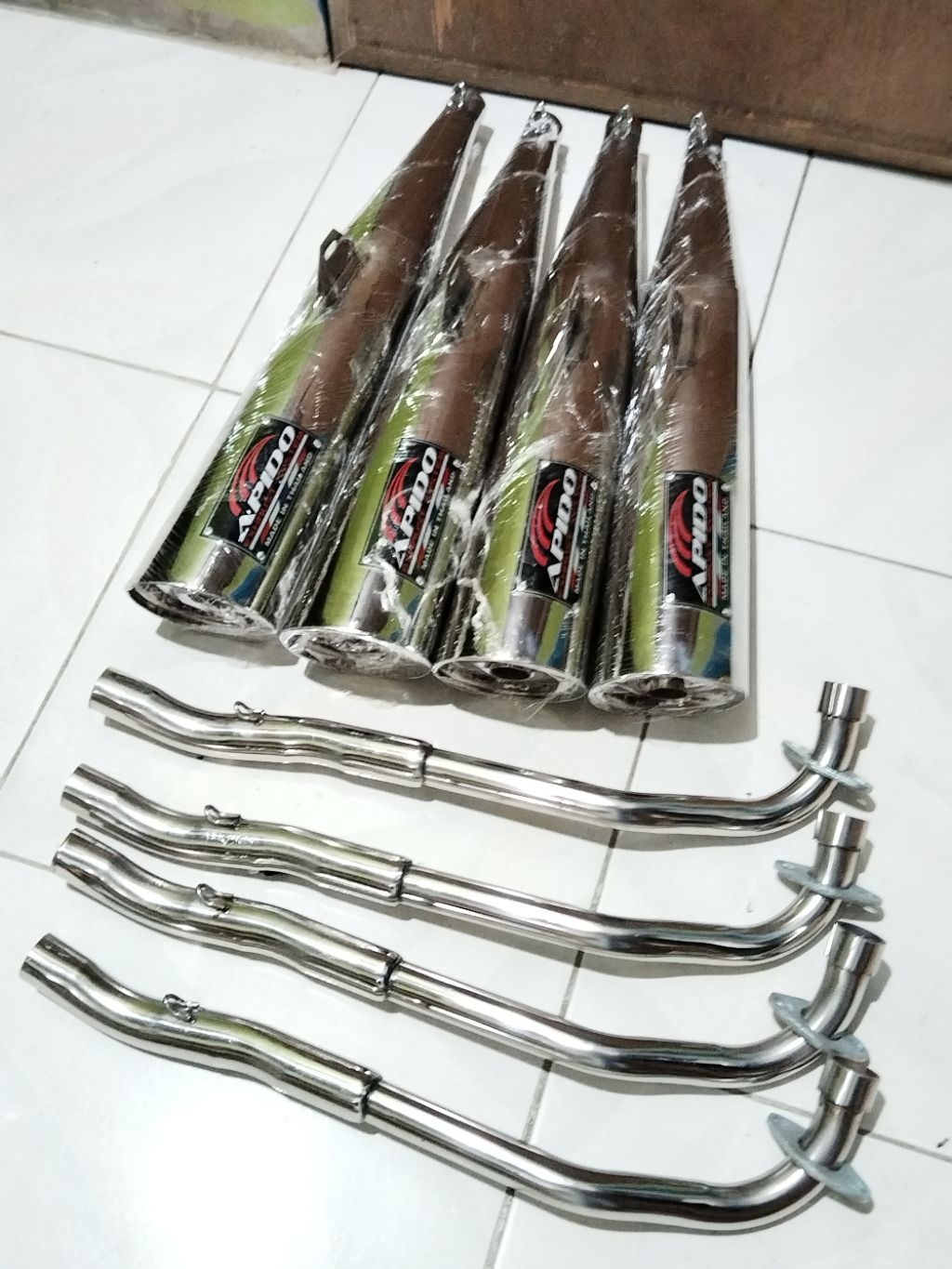 Apido Pipe for Suzuki Smash 110 and 115 plug n play | Shopee Philippines