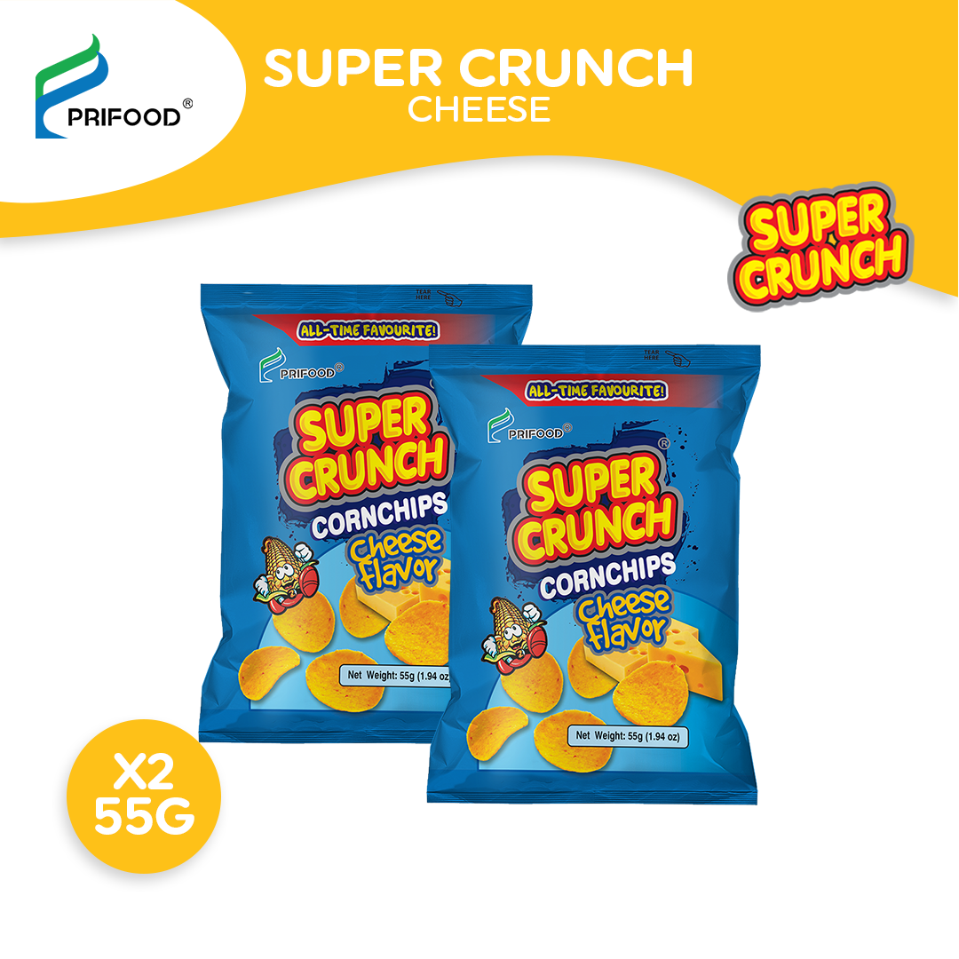 Super Crunch Cheese 55g (Pack of 2) | Shopee Philippines