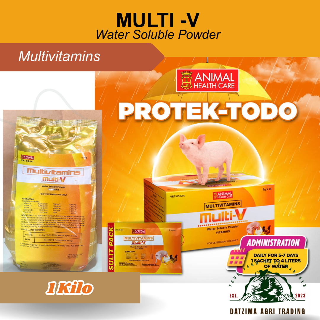 Multi-V Multivitamins Water Soluble Powder 1Kilo | Shopee Philippines