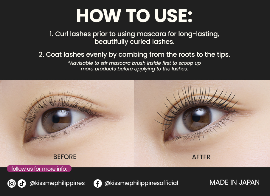 KISSME Heroine Make Lash Hype | Shopee Philippines