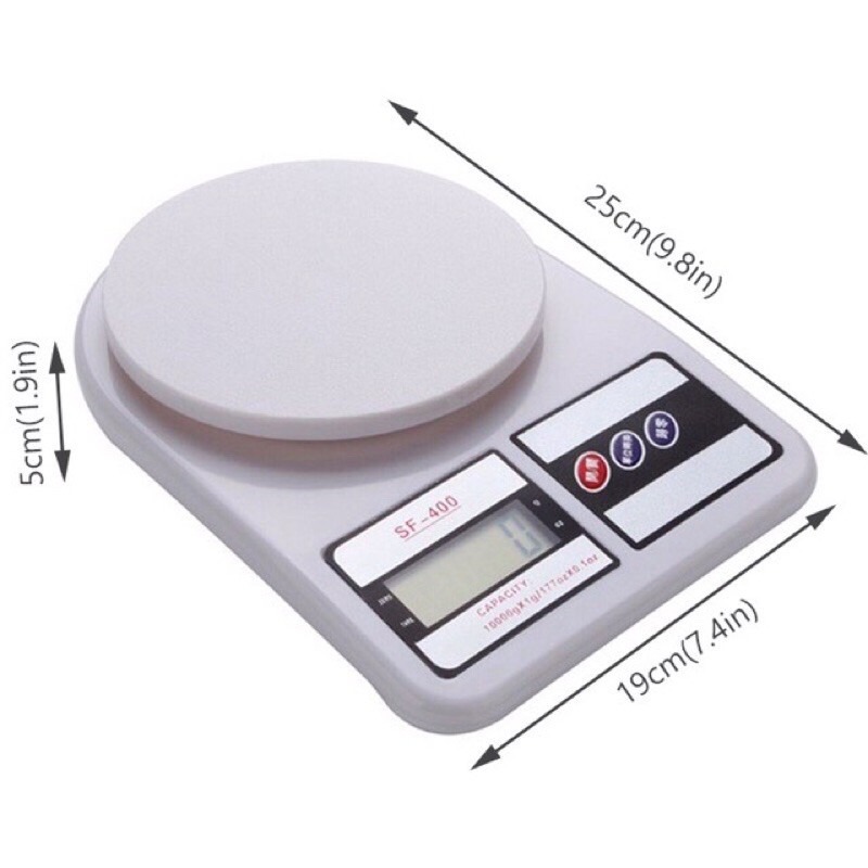 Digital Electronic Kitchen Weighing Scale 7-10Kg Portable mini digital ...