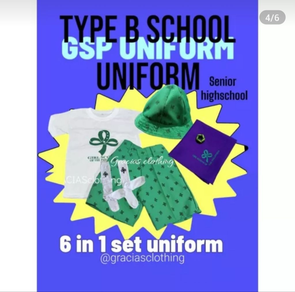 6-1 SET FOR GSP TSHIRT AND SHORT COMPLETE ACCESSORIES FOR KINDER TO ...