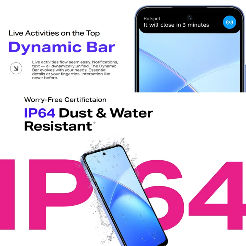 Infinix Smart 10 Plus Smartphone | 4GB+128GB | T7250 Powerful Processor ...