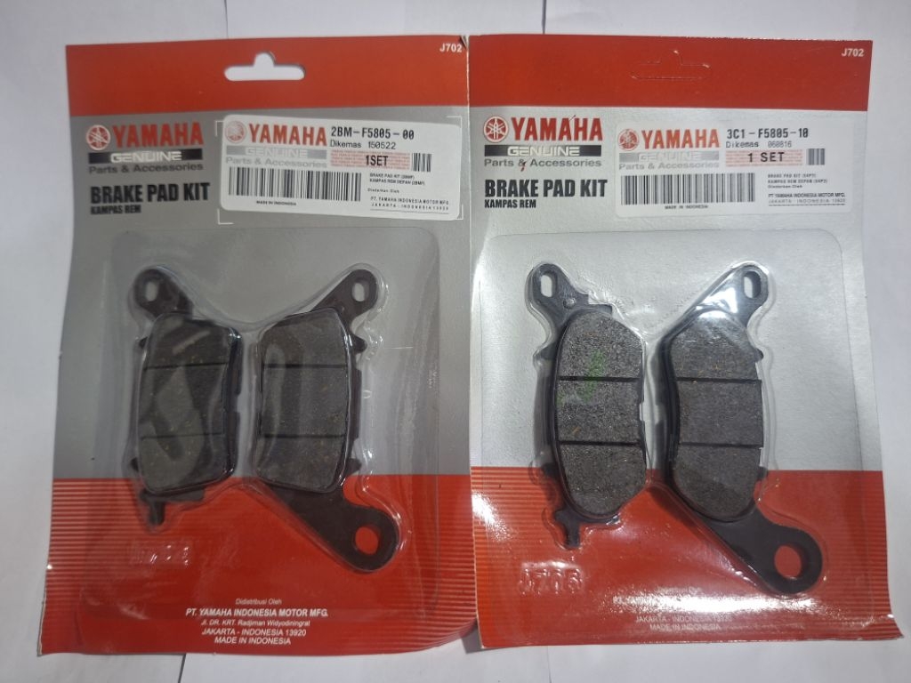 Yamaha NMAX V1,V2 Brake Pad Kit Front and Rear Set | Shopee Philippines