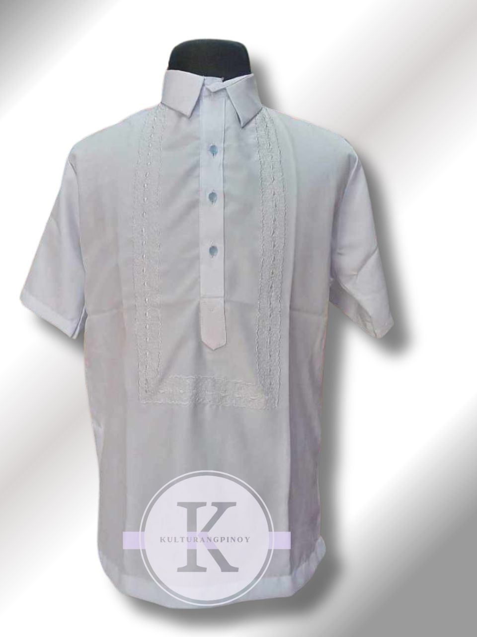 Polo Barong ( Short Sleeves) Royal Blue | White | Black | Ferwingkle ...