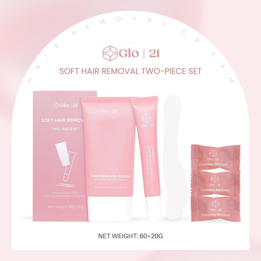 GLO21 Hair Removal Cream Set- perfect in removing the hair easily ...